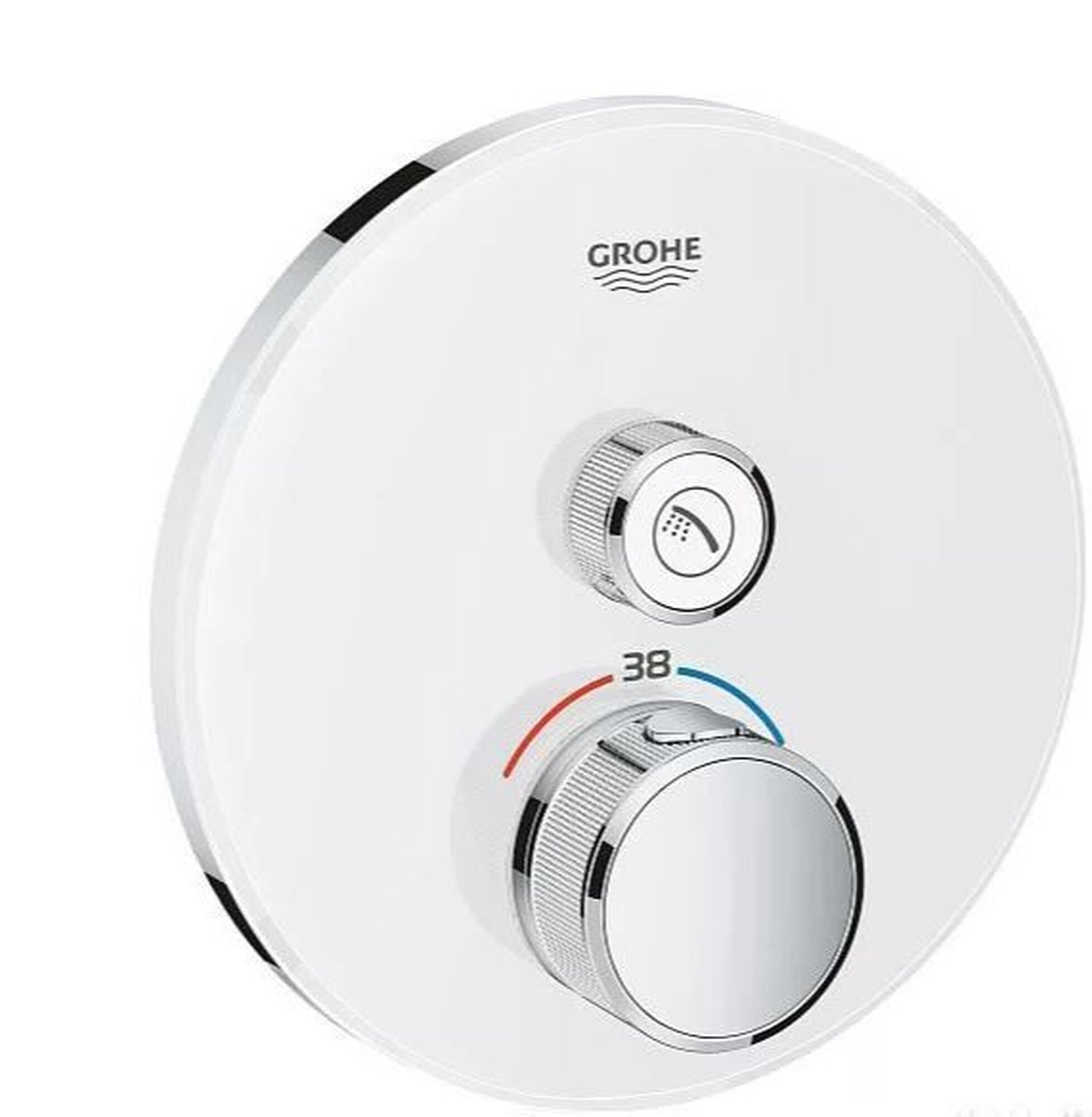 Термостат Grohe SMART 29150LS0, для душа, современный стиль, хромированная поверхность