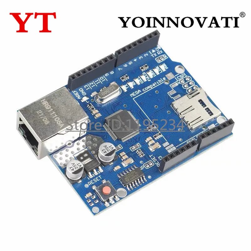 Ethernet Shield W5100 для Arduino Mega 2560
