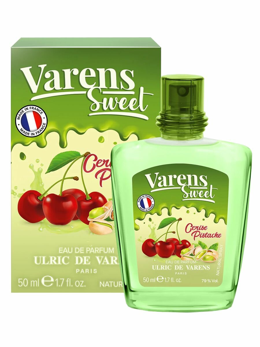 ULRIC DE VARENS/ Парфюмерная вода женская VARENS SWEET CERISE PISTACHE 50 мл