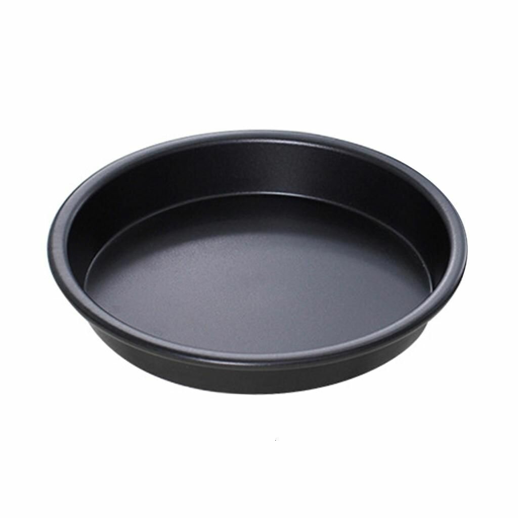 Круглый противень для выпечки пиццы с антипригарным покрытием глубиной 12 дюймов