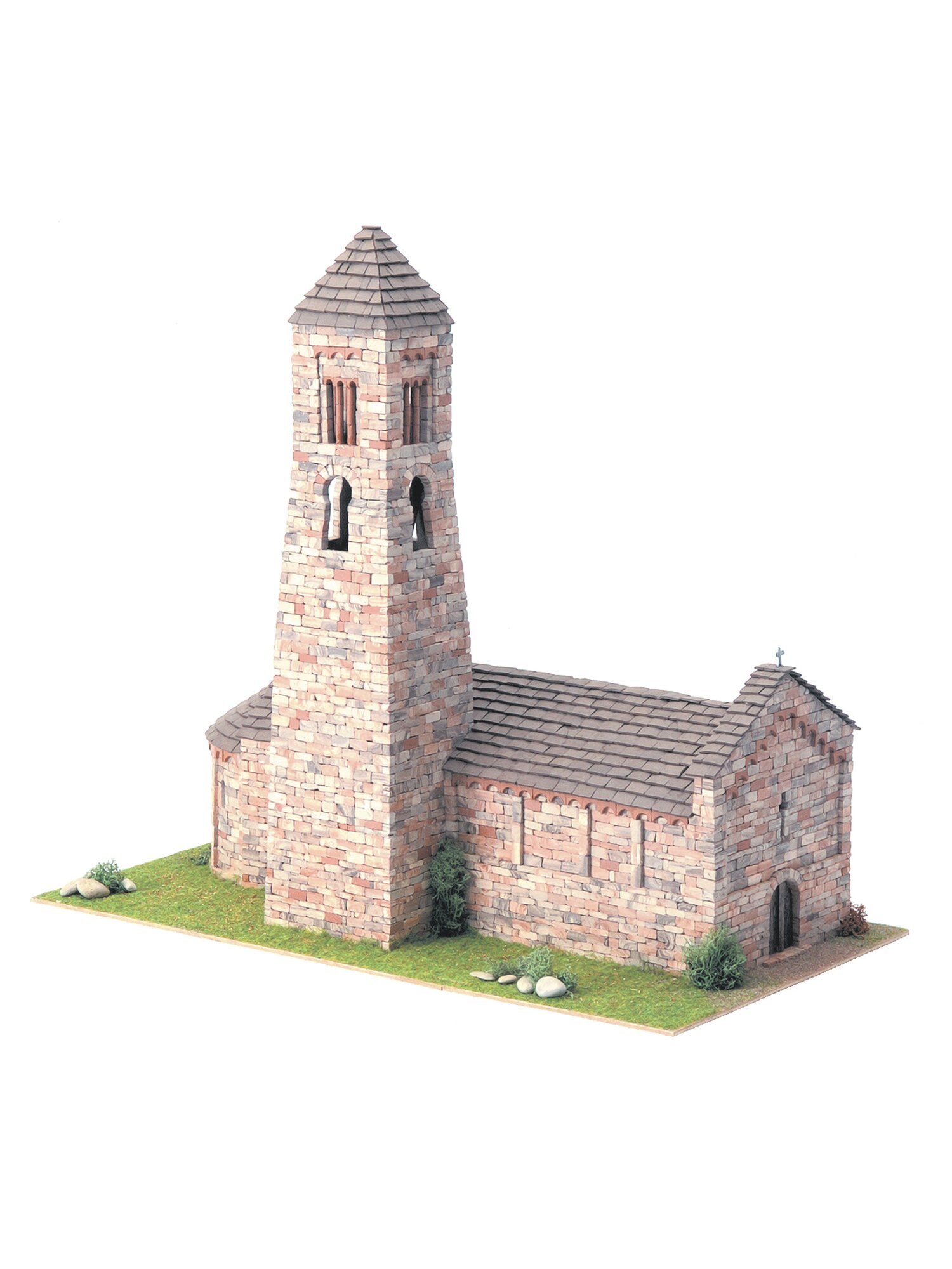 Сборная модель из керамики от Domus Kits, Церковь Сан Климент XI век, М.1:50