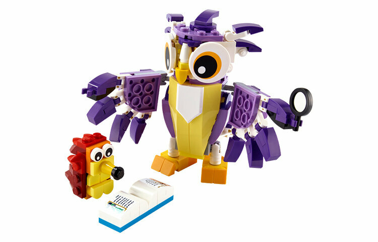 LEGO Creator 3 в 1 Чудесный лес Животные Конструкторы 175 шт 31125