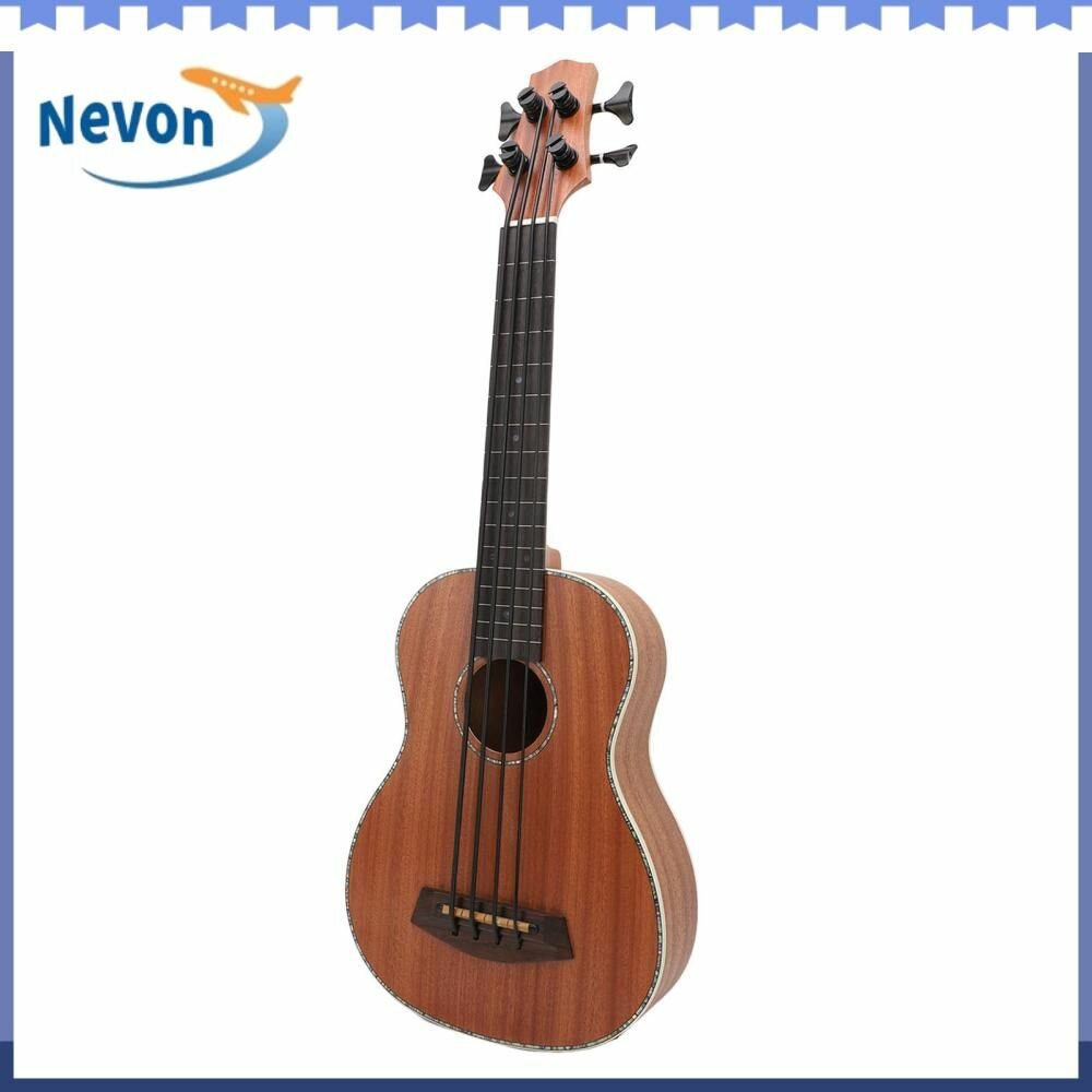 Акустическая бас-гитара, 4 струны, стильный звук, для музыкантов и дарителей