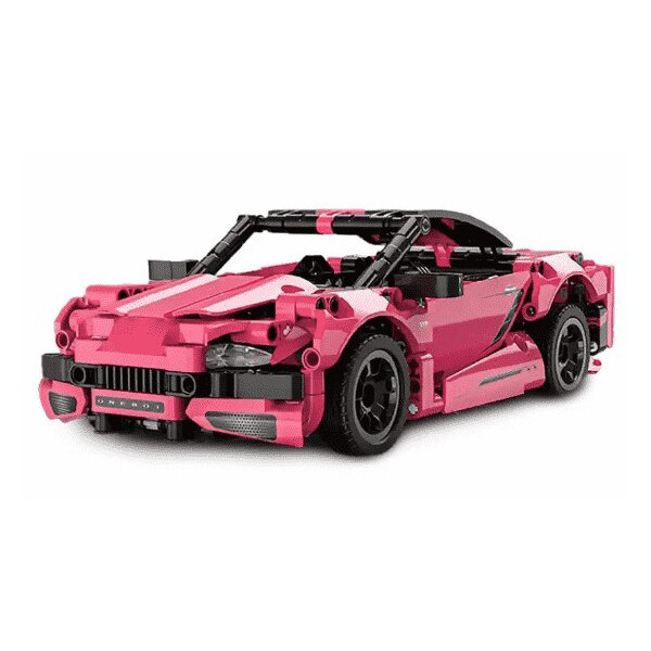 Конструктор ONEBOT Building Block Supercar OBJZF62AIQI Pink
