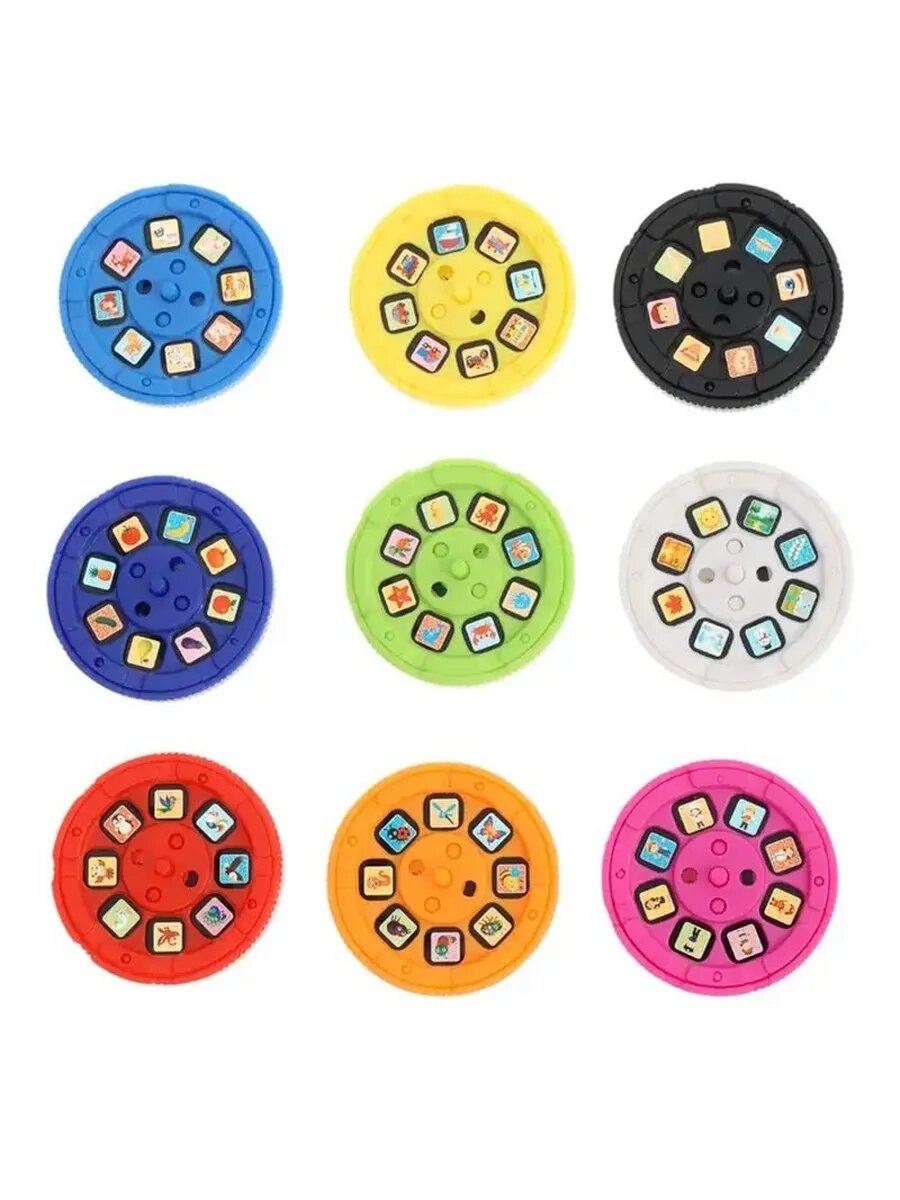 Обширный набор слайдов для проектора