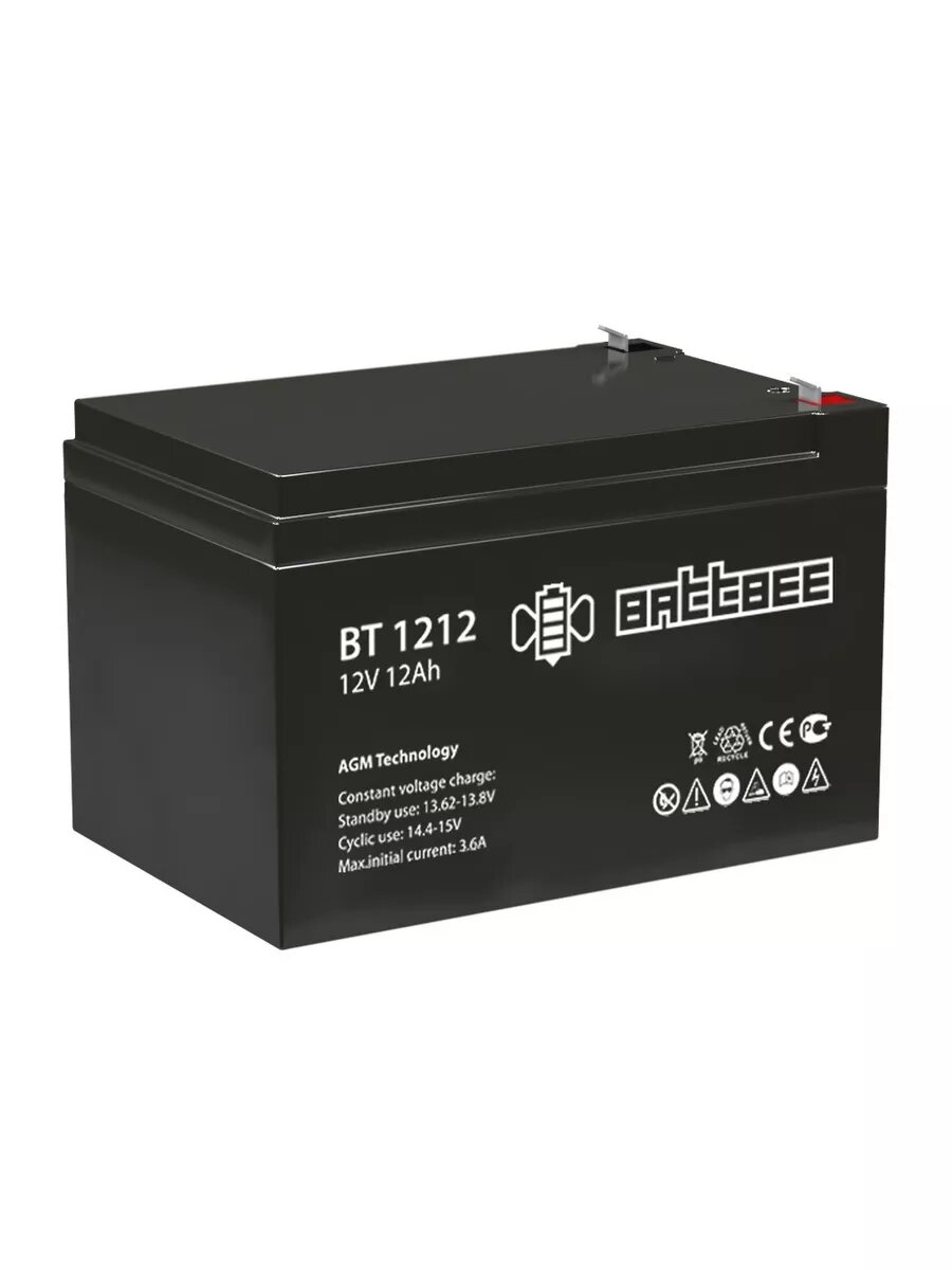 Аккумуляторная батарея BattBee BT 1212