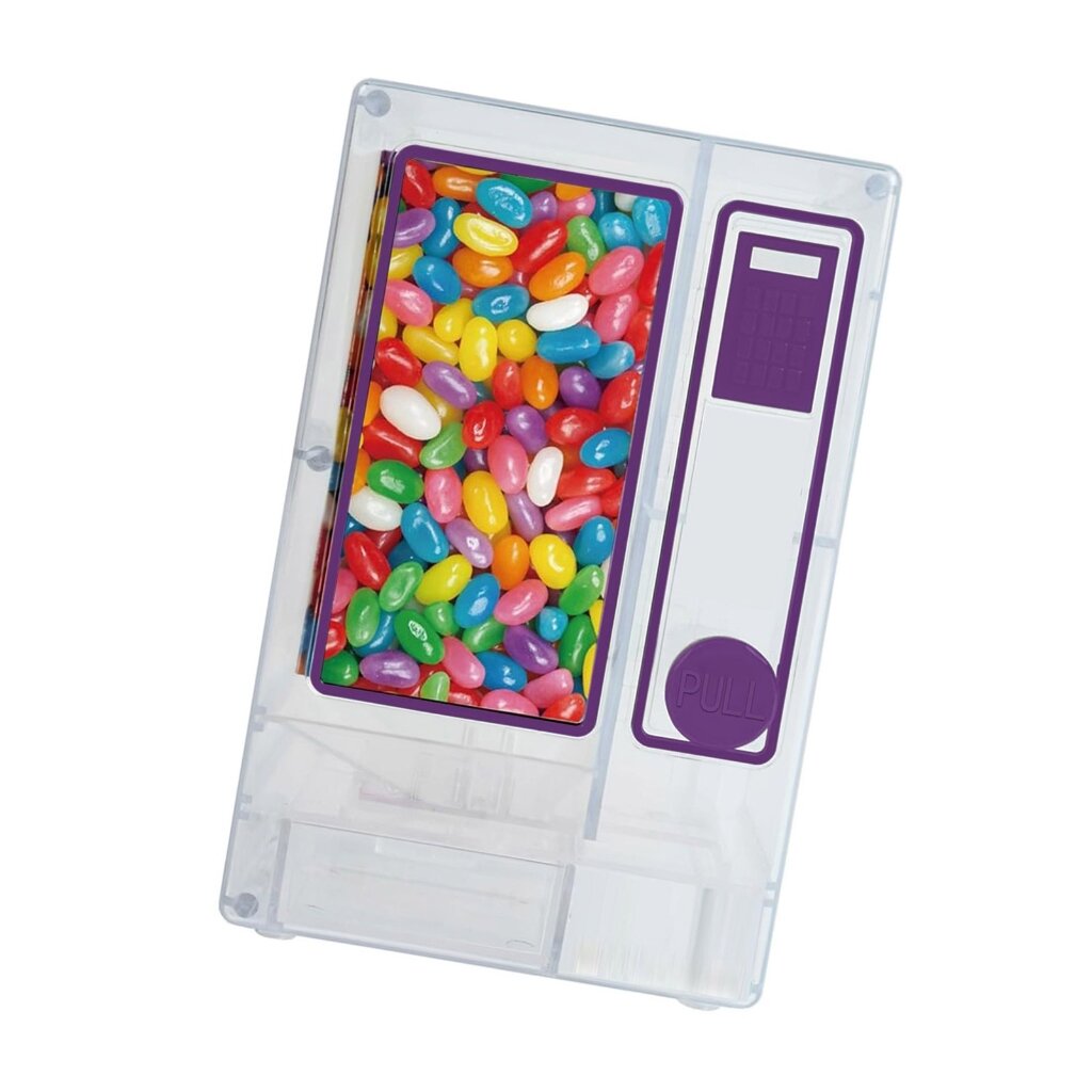 Пластиковый автомат для хранения конфет с вытягивающим механизмом для детской комнаты