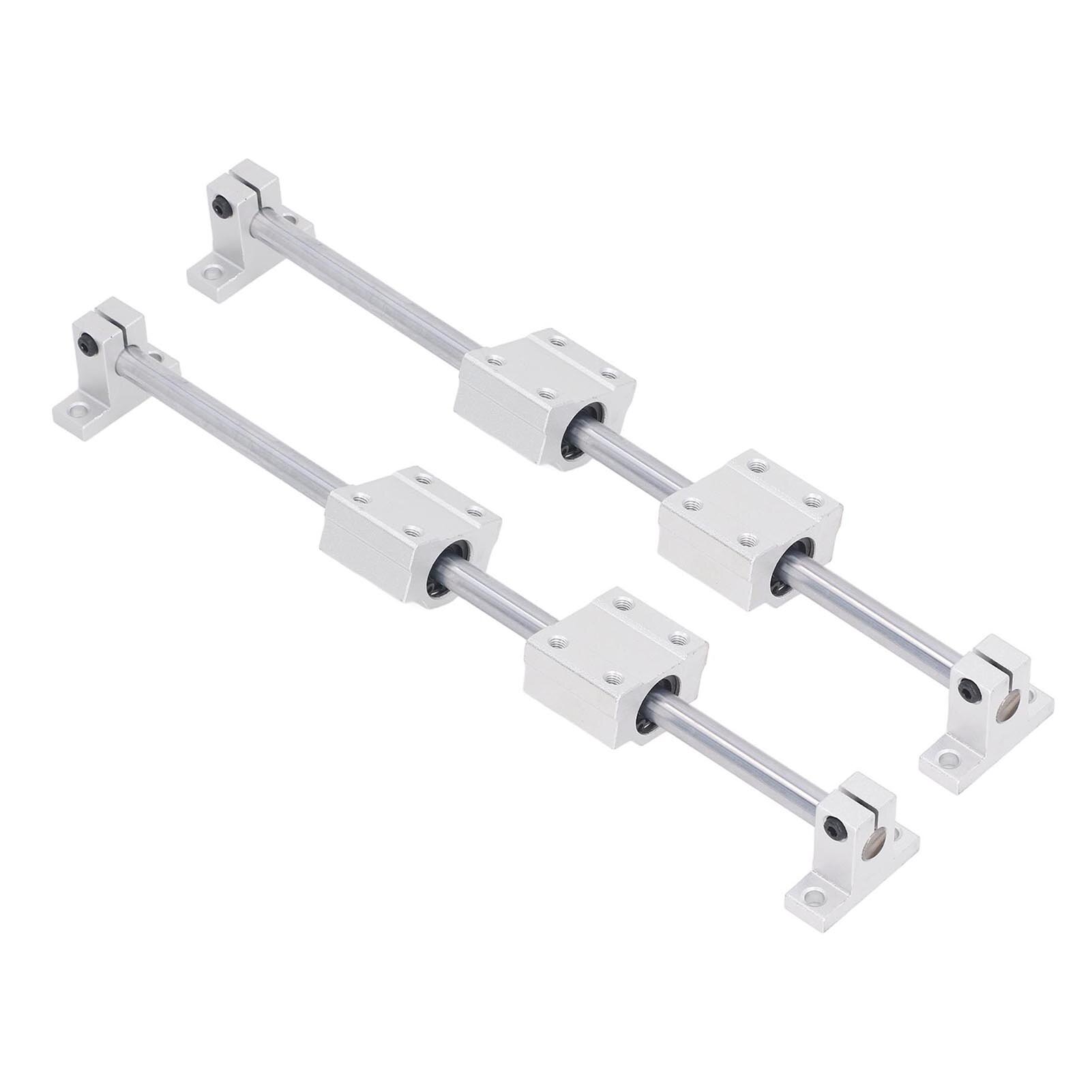 Комплект направляющих линейного подшипника, комплект направляющих вала, детали ЧПУ для электронного оборудования, направляющие стержни от 10 до 350 мм, прецизионные компоненты движения