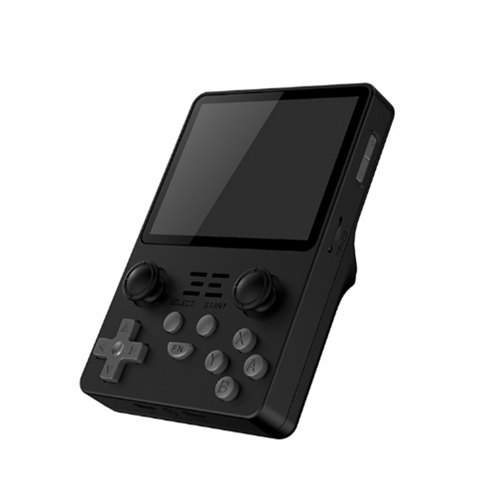 Игровая консоль портативная Powkiddy RGB20S Retro Game Player с открытой системой, встроенными 15000+ играми, экраном IPS 3.5 дюйма, разъемом для наушников 3.5 мм, процессором RK3326 и батареей 3500mAh, цвета: Оранжевый, Белый, Черный, Синий, Фиолетовый