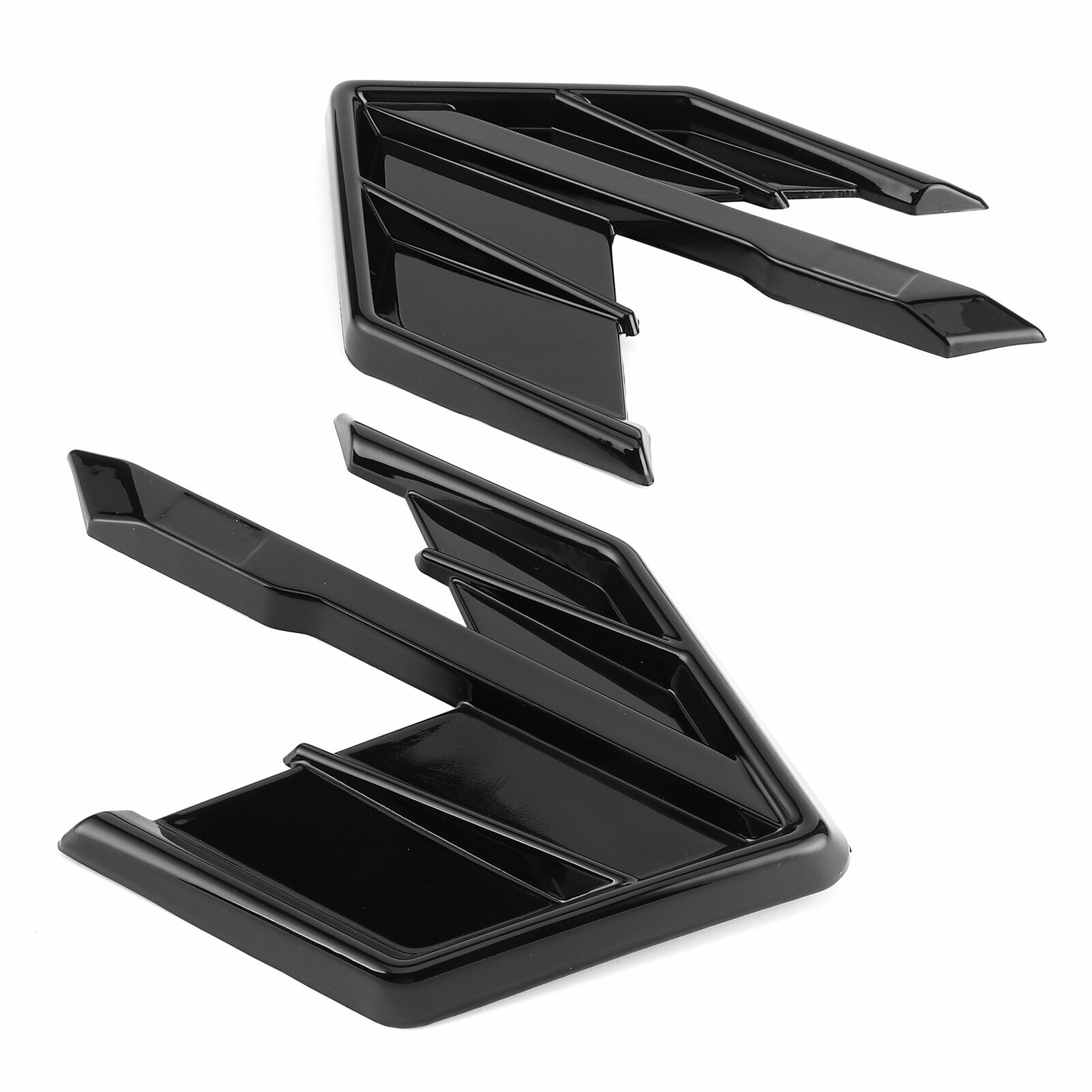 Вентиляционная решётка Air Fender Trim для декора в стиле ABT для Audi A7 S7 4K8/A6 S6 C8, глянцево-чёрный