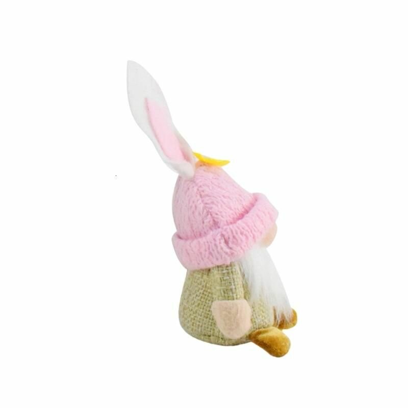 Ушки Пасхального Кролика Розовые, Милый Кукольный Карлик-Розовый