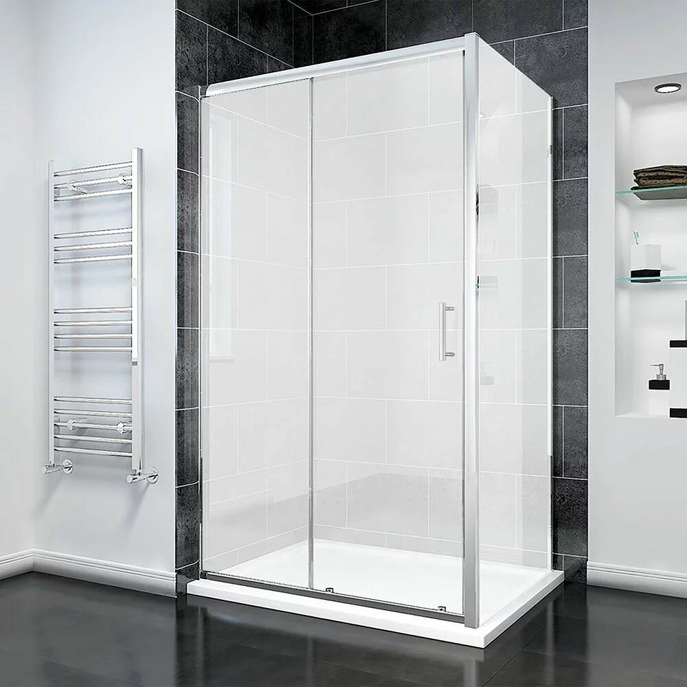 Душевой уголок Veconi Rovigo RV-055M, 140х100, стекло матовое, профиль хром глянец RV055M-140100-07-C8