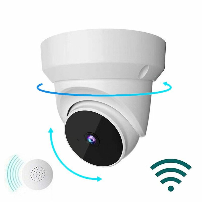 Wi-Fi-камера с микрофоном, 3MP, V380 Pro, динамик, microSD, USB 5В (ORIENT WF-343)