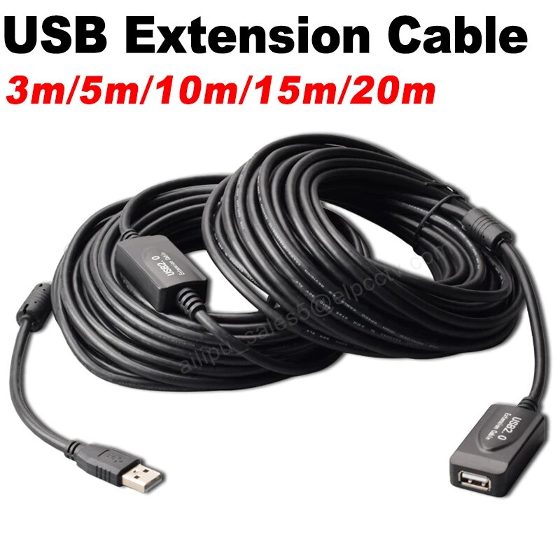 ELP USB-удлинительный кабель «папа-мама» 3 м/5 м/10 м/15 м/20 м 5m Extension Cable