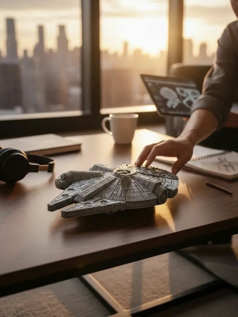 3D пазл конструктор звёздные войны космический корабль для детей и взрослых отличный подарок