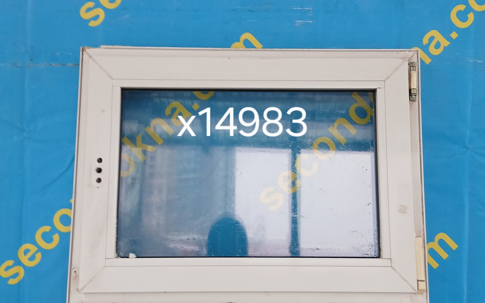 Пластиковое окно Б/У 550(в)х760(ш)