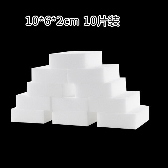 Высококачественные нано-губки для чистки, размер 10x6x2 см, 10 штук для эффективной кухонной чистки и мытья посуды,