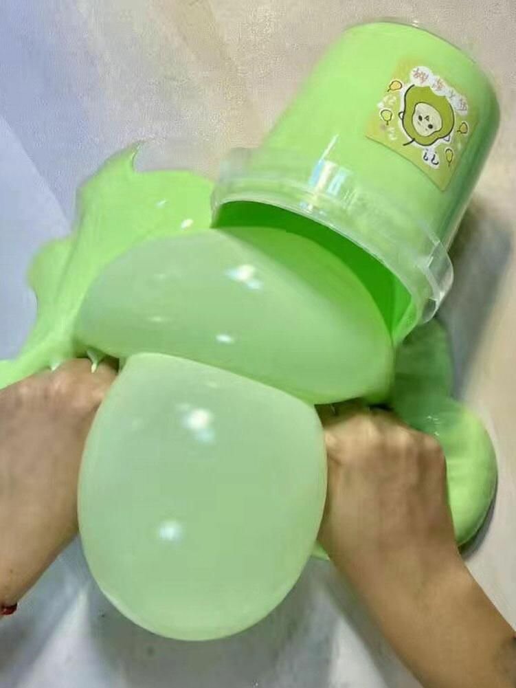 Многоразовое большое ведро для слайма с антипригарным покрытием