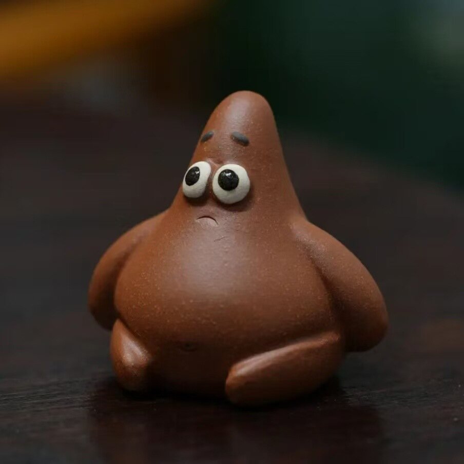 Орнамент для чая Yixing Zisha School Big Star, премиальный креативный милый высококачественный аксессуар для чайной игры, скульптура для чайного стола