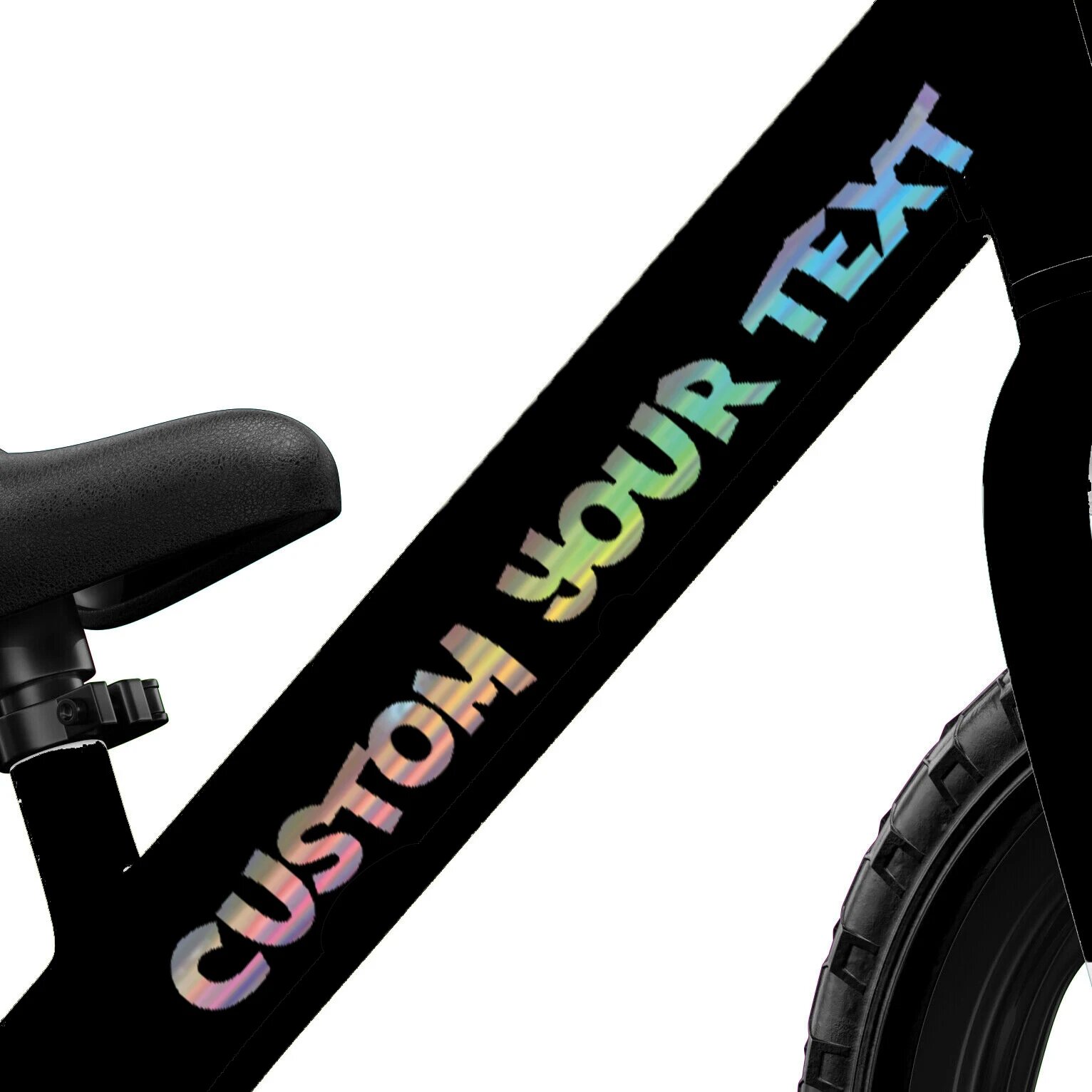 Наклейки на раму велосипеда, голографические светоотражающие наклейки на раму, декоративные этикетки для дорожного велосипеда, горного велосипеда