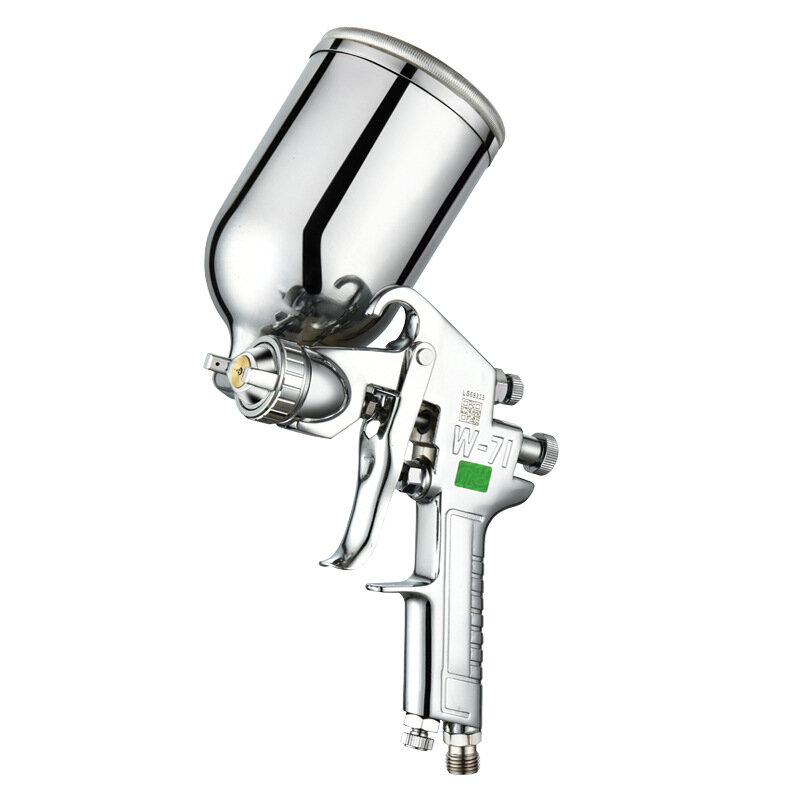 Производитель Бесплатная доставка Lisen W-71 Краскопульт для автомобиля и мебели Высокое распыление Качественный пневматический краскопульт для экономии краски