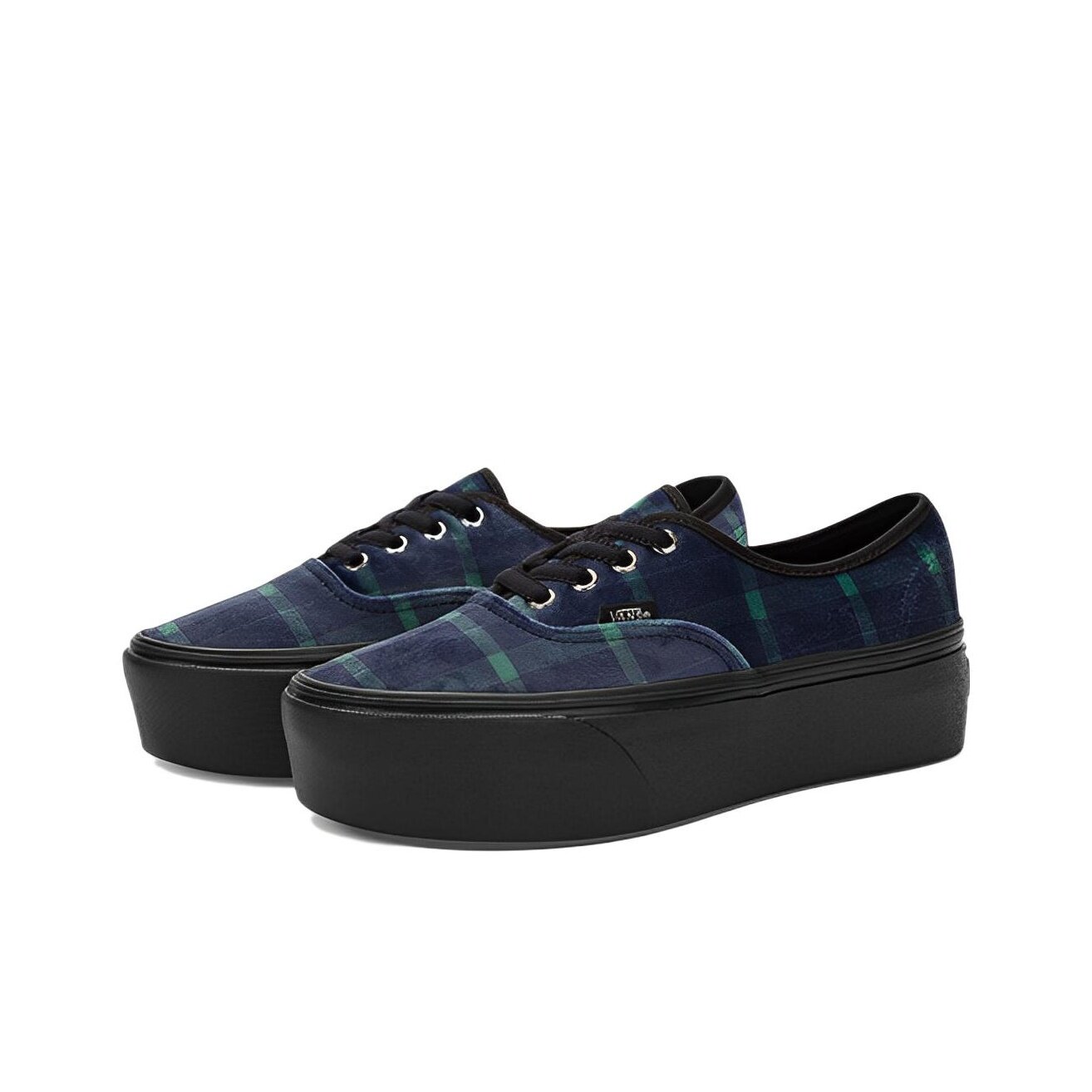 Кроссовки VANS Authentic, размер EU 37 стопа (23.5CM), черный — фото 1