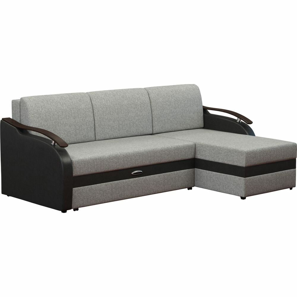 Угловой диван МебелПром Наташа У 190 ДН волна 12