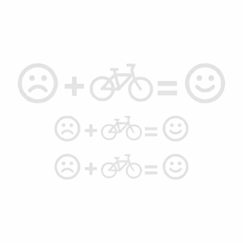 Наклейка на раму велосипеда-белая