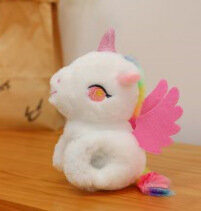 Браслет с защелкой в виде капибары, плюшевая игрушка, кукла капибара, детская наручная кукла, плюшевый подарок