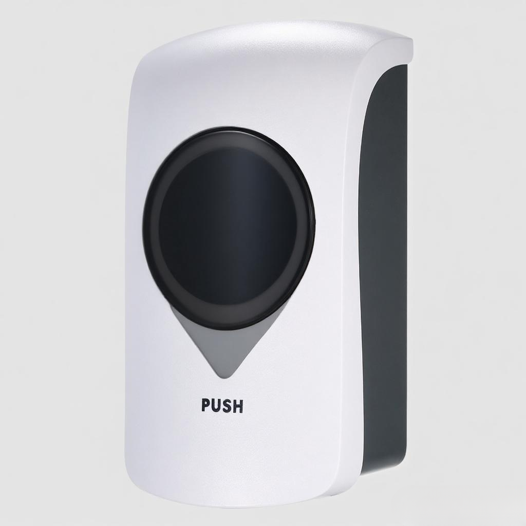 Дезинфицирующий дозатор для мыла 1000мл, монтируемый на стену без сверления, держатель для жидкого шампуня и геля для душа, для общественных и деловых помещений, белый