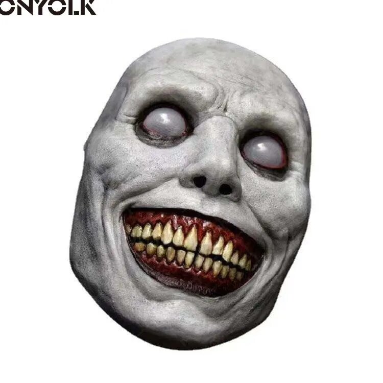 Маска белоглазого демона для изгнания нечистой силы на Хэллоуин