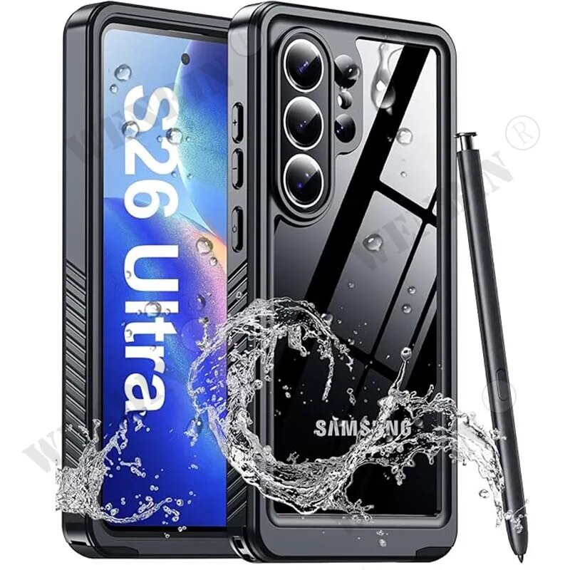 Водонепроницаемый чехол IP68 для Samsung S26 Ultra, S25, S24 Ultra Plus, A57, Галактика С25 Ультра