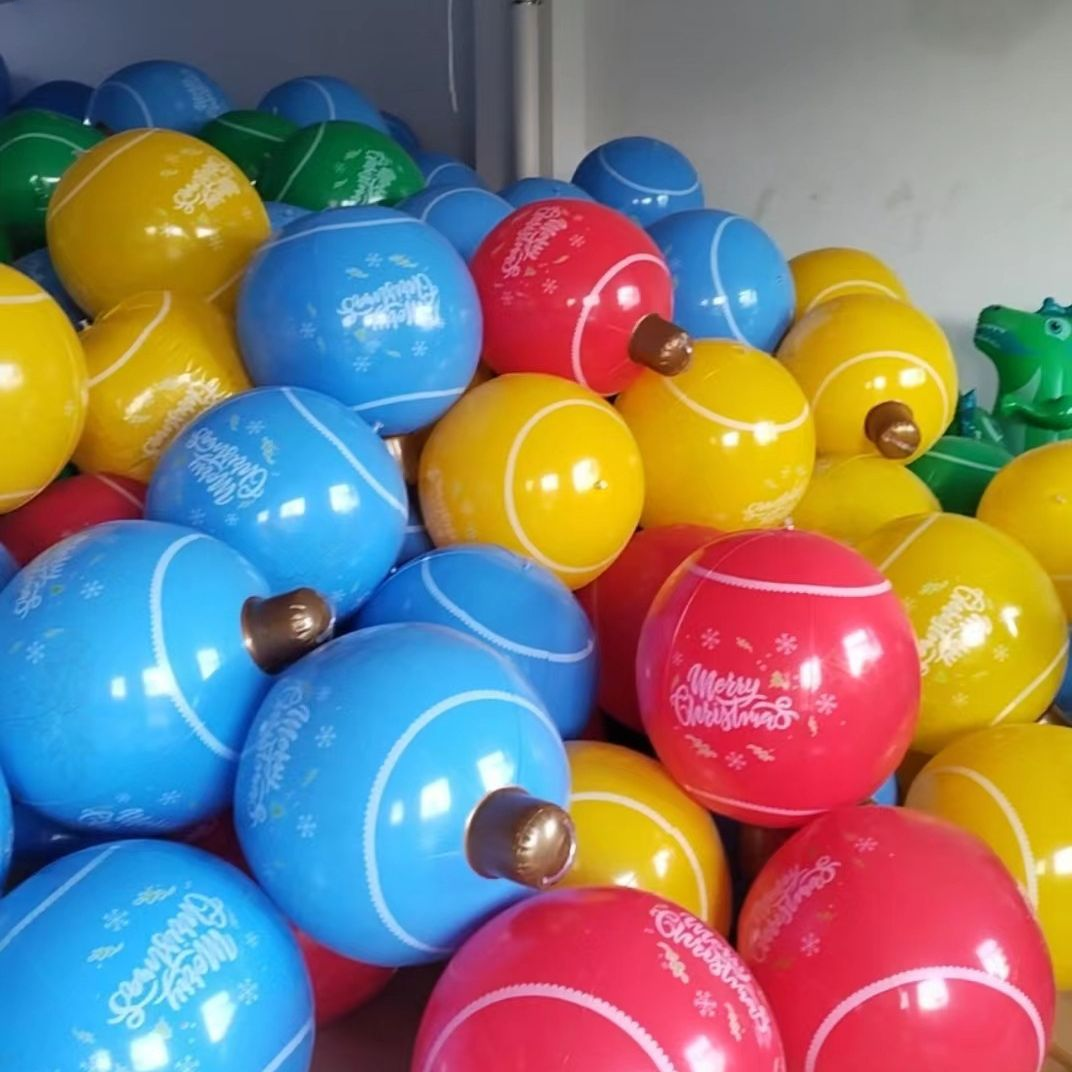 Новинка для трансграничной торговли: надувной рождественский шар для вечеринок, украшение для двора, декор для улицы,