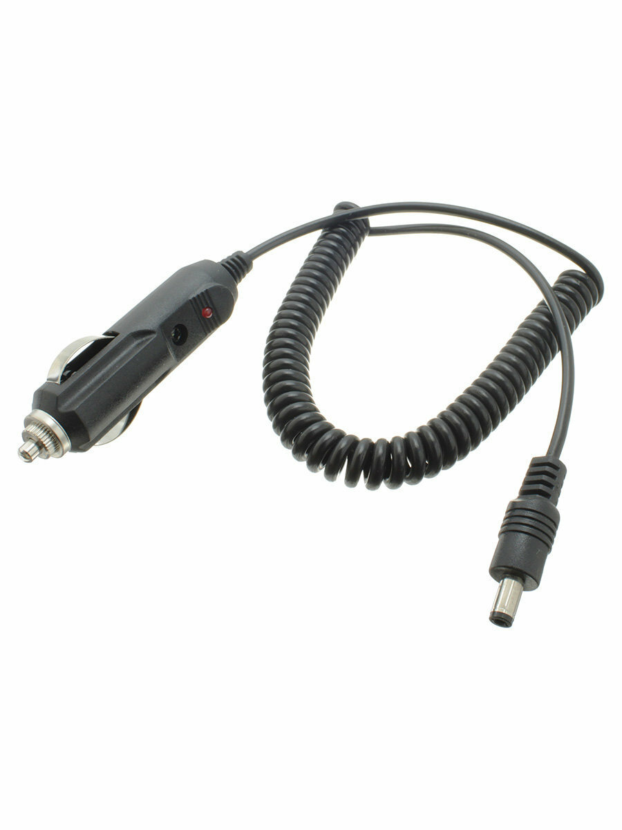 Штекер прикуривателя-штекер питания 5.5*2.5 1,5м витой шнур углом штекер