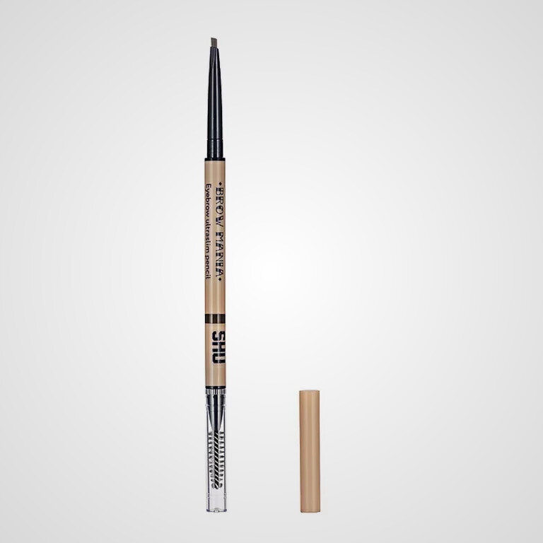 Карандаш для бровей ультратонкий тон 223 Серо-коричневый SHU EYE BROW ULTRASLIM PENCIL BROW MANIA SHU №223 grey brown Карандаш 0,1 гр