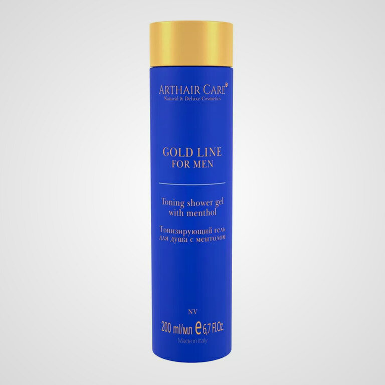 Тонизирующий гель для душа с ментолом NV 200 мл ARTHAIR CARE Toning shower gel with menthol Гель 200 мл