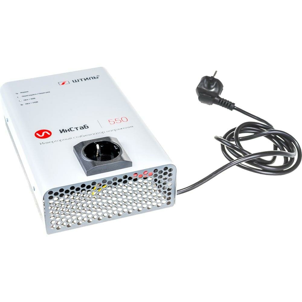 Инверторный однофазный стабилизатор Штиль ИнСтаб IS550 220 В 550 ВА