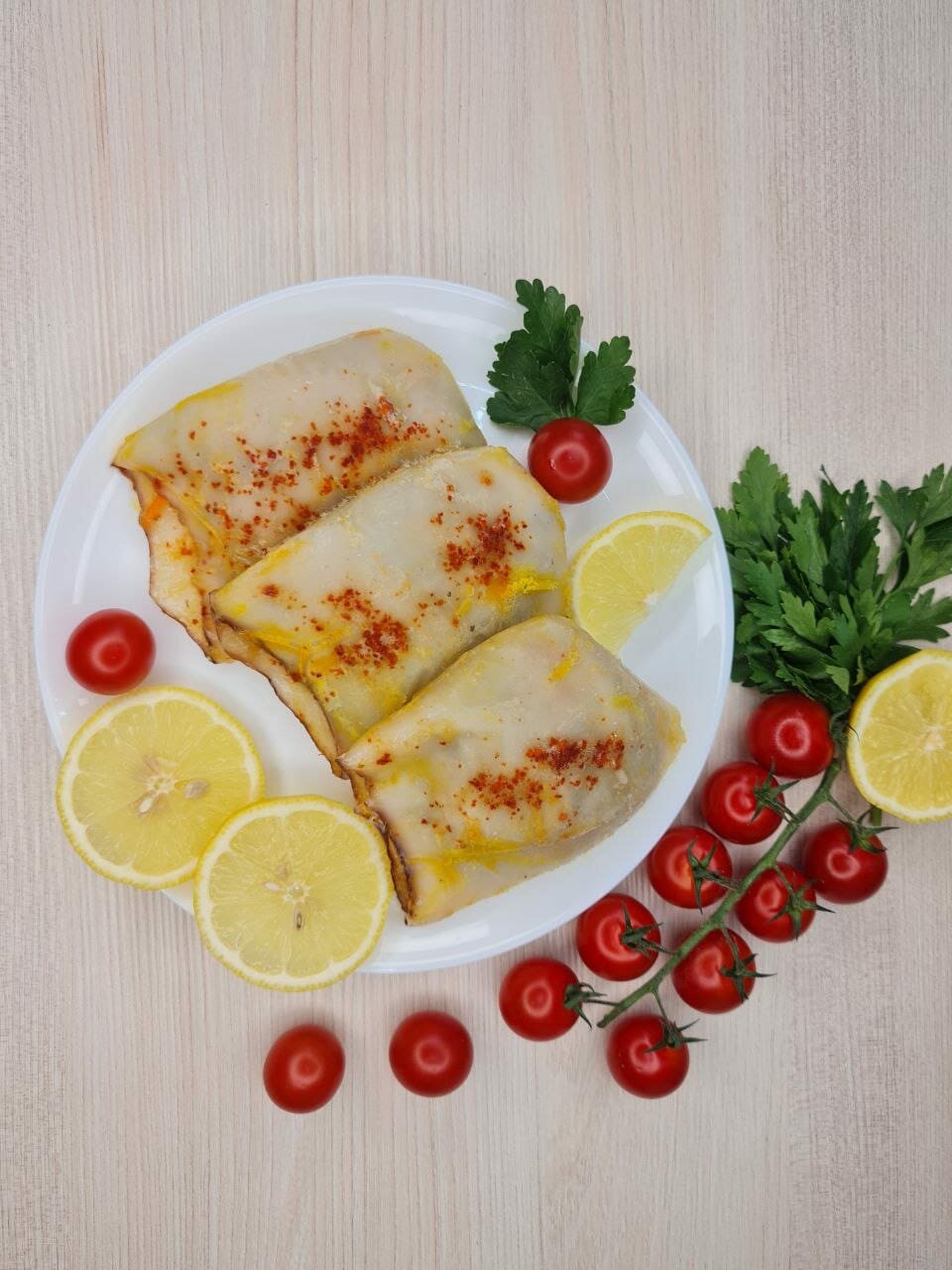 Кальмар фаршированный грибами 3 шт, 680 гр