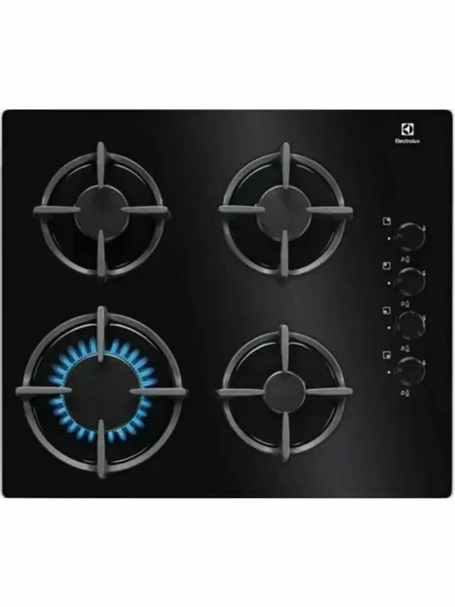 Варочная поверхность Electrolux GSE264EK газовая.