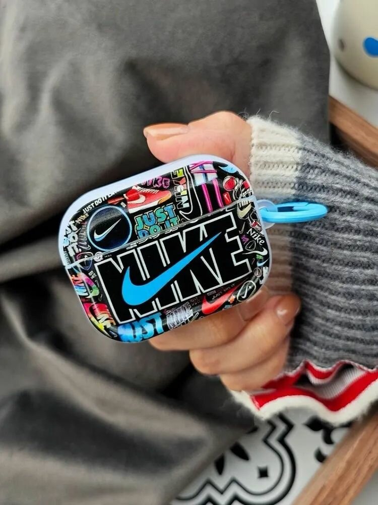 Спортивный силиконовый чехол для беспроводных наушников Pro 2 / 3 / 4 стильный и противоударный футляр для мужчин и женщин