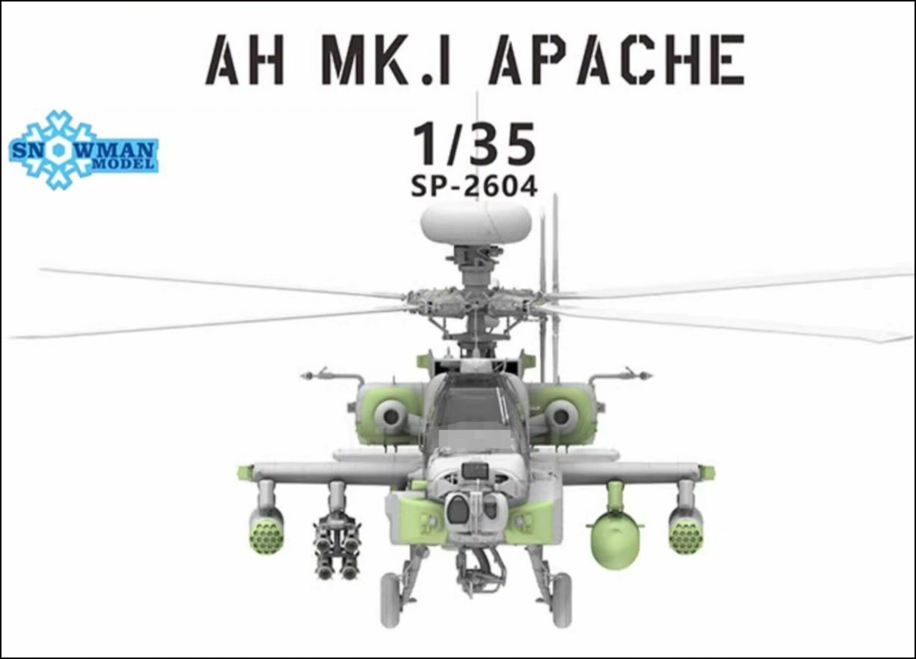 Эксклюзивная модель AH MK.I 1/35 от Snowman SP2604 для сборки