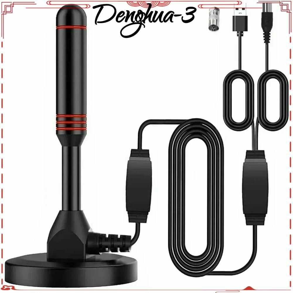 Цифровая ТВ-антенна, легкая и тонкая, для дома и поездок