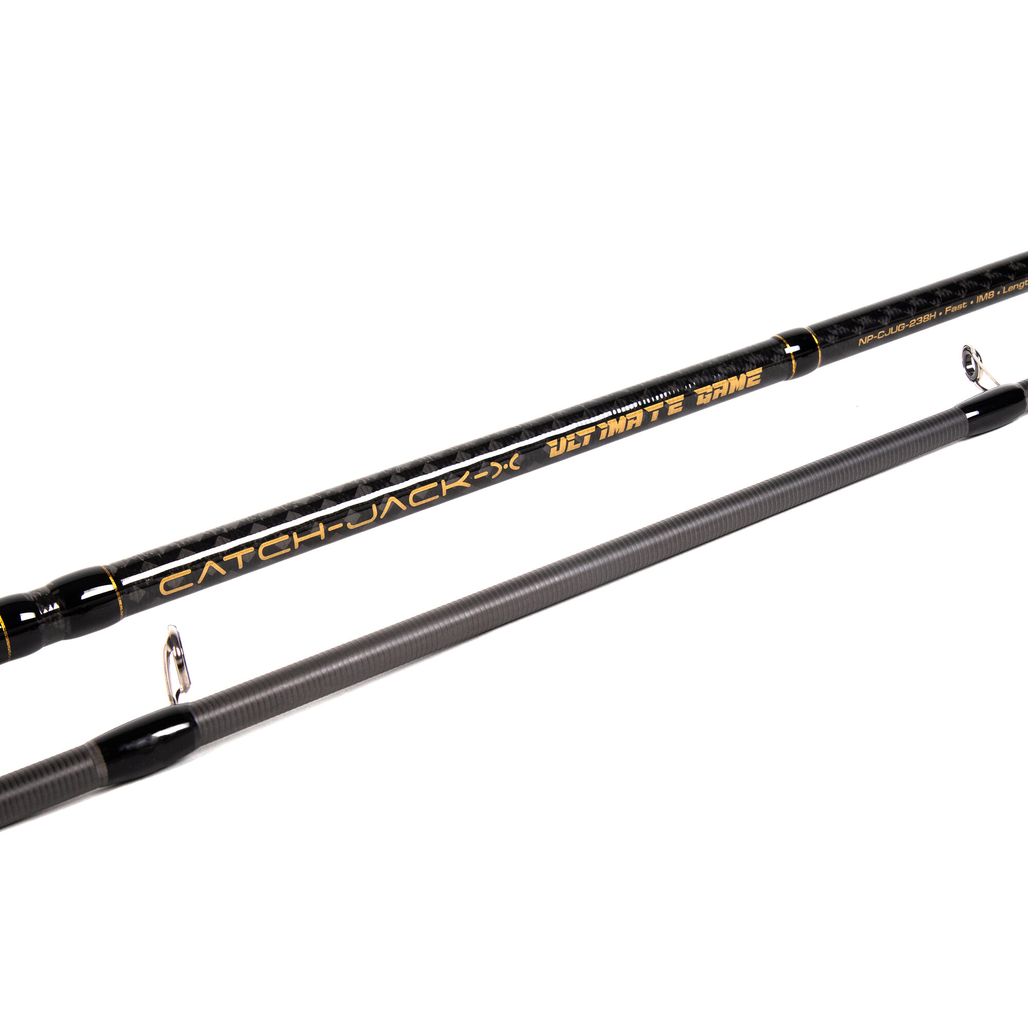 Спиннинг штекерный карбоновый Namazu Pro Catch-Jack-X Ultimate game IM8 2,38m / 15-50 г