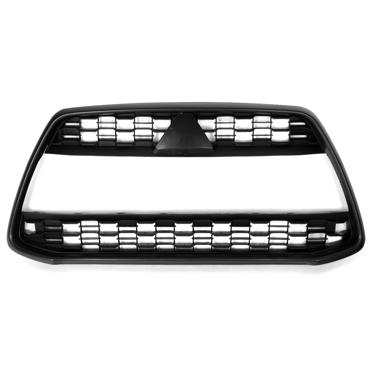 Сетка решетки переднего бампера черная для Mitsubishi Outlander Sport ASX RVR 2013-2015 гг.