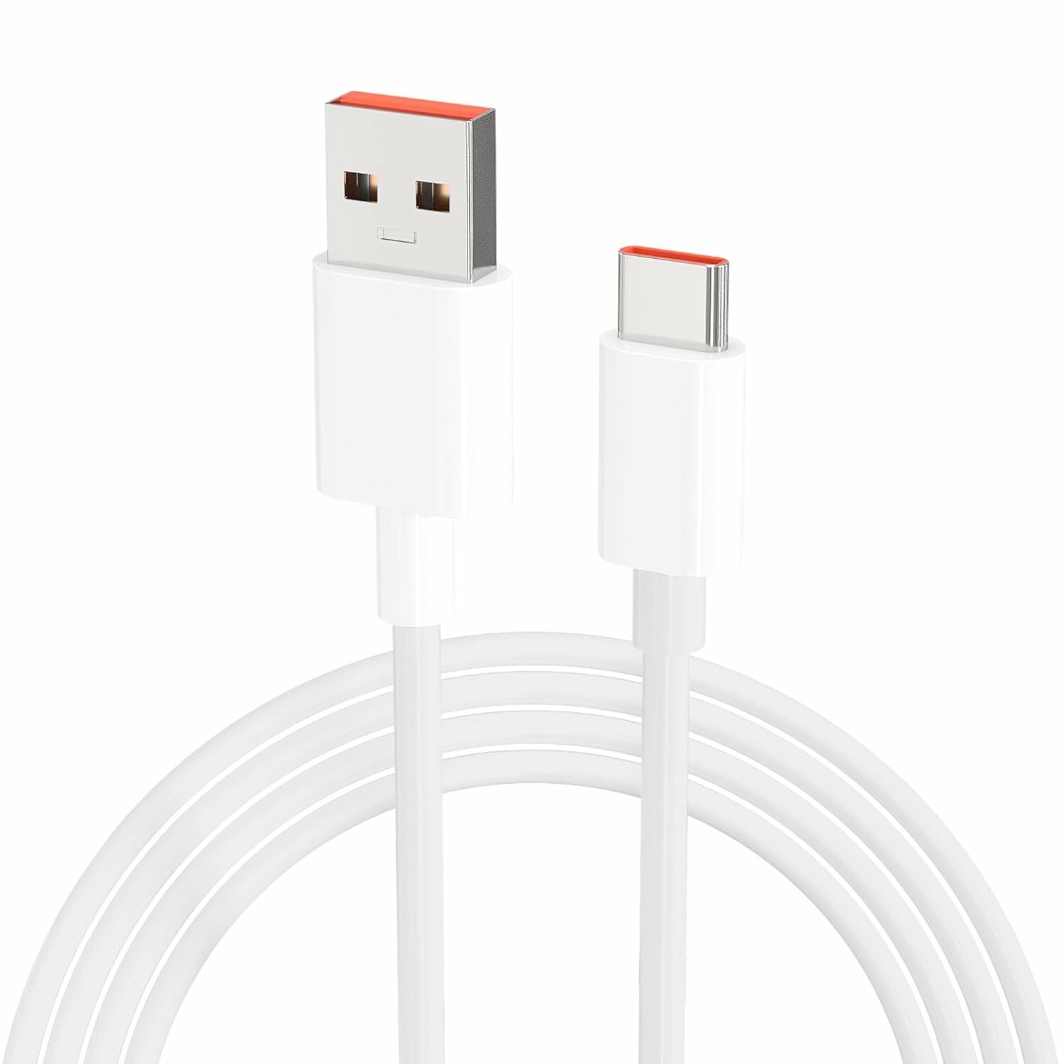 Зарядный кабель Supersorio 120 Вт USB-C, 6 А, турбо-зарядка, USB Type-C, совместим с iPhone 14/13 Lite/13/13 Pro/12T/12/12X/11T/10T, Redmi Note 11 Pro+ 5G/11 Pro/10, Poco F4/X4 Pro 5G/X4 GT/X5 и др, длина 1,5 метра.