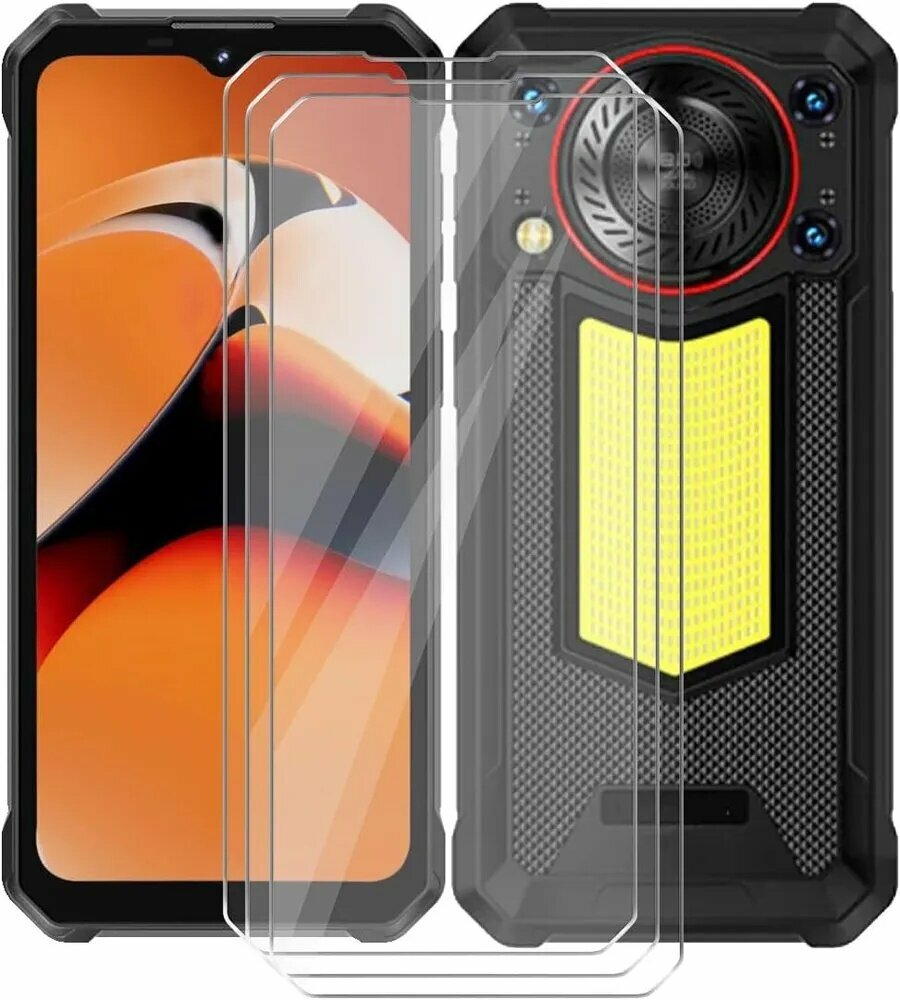 3 шт. закаленного стекла для защиты экрана Oukitel WP53 / WP53 Pro / WP53S, твердость 9H Ultra HD, устойчивость к царапинам, без пузырьков