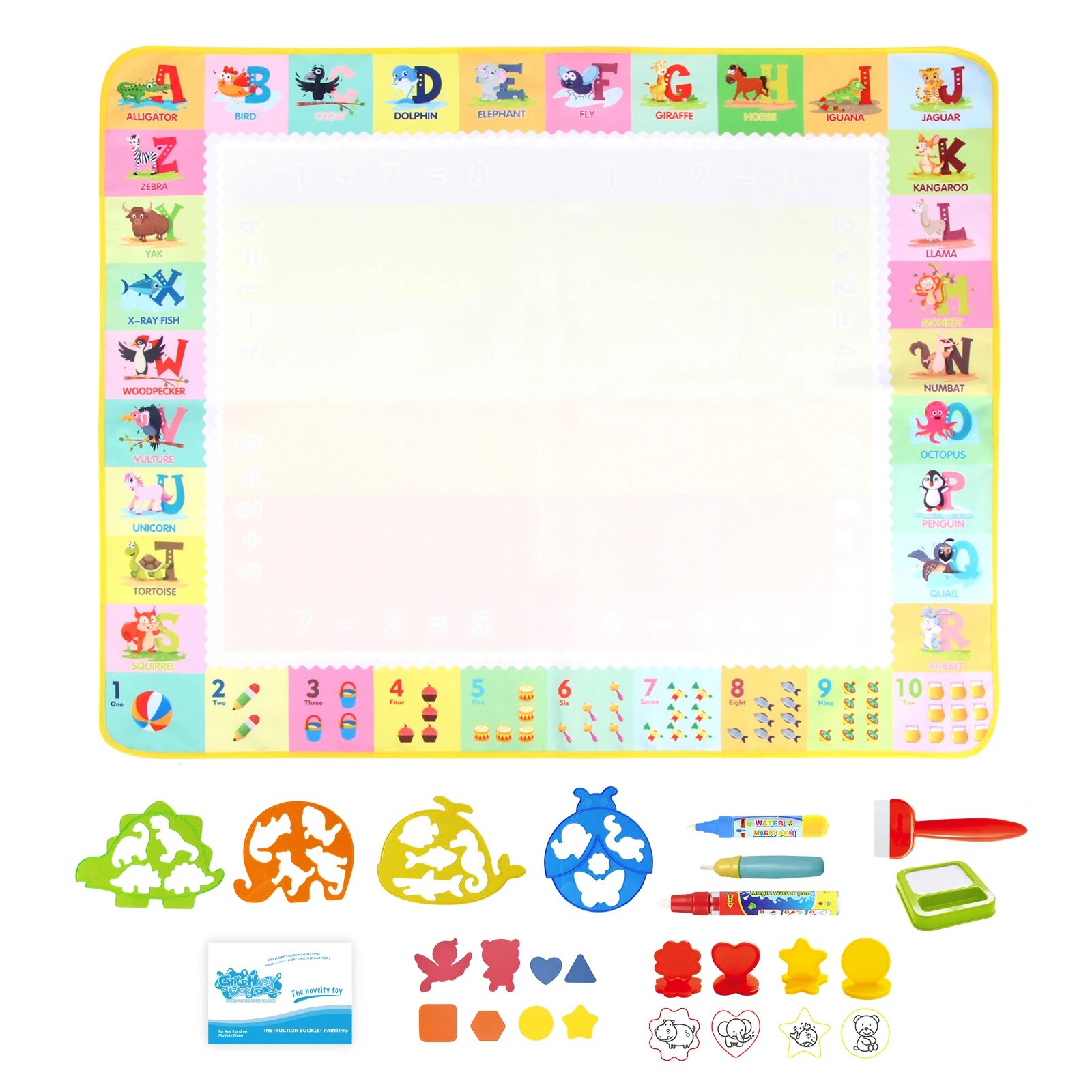 Водный коврик для рисования Coolplay, 100x80см, цвет B