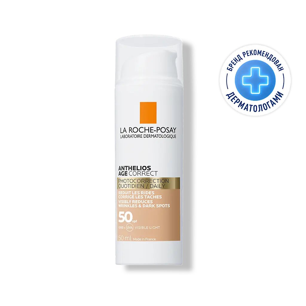 La Roche-Posay Anthelios СС Крем антивозрастной для лица SPF50/PPD19 50 мл 1 шт