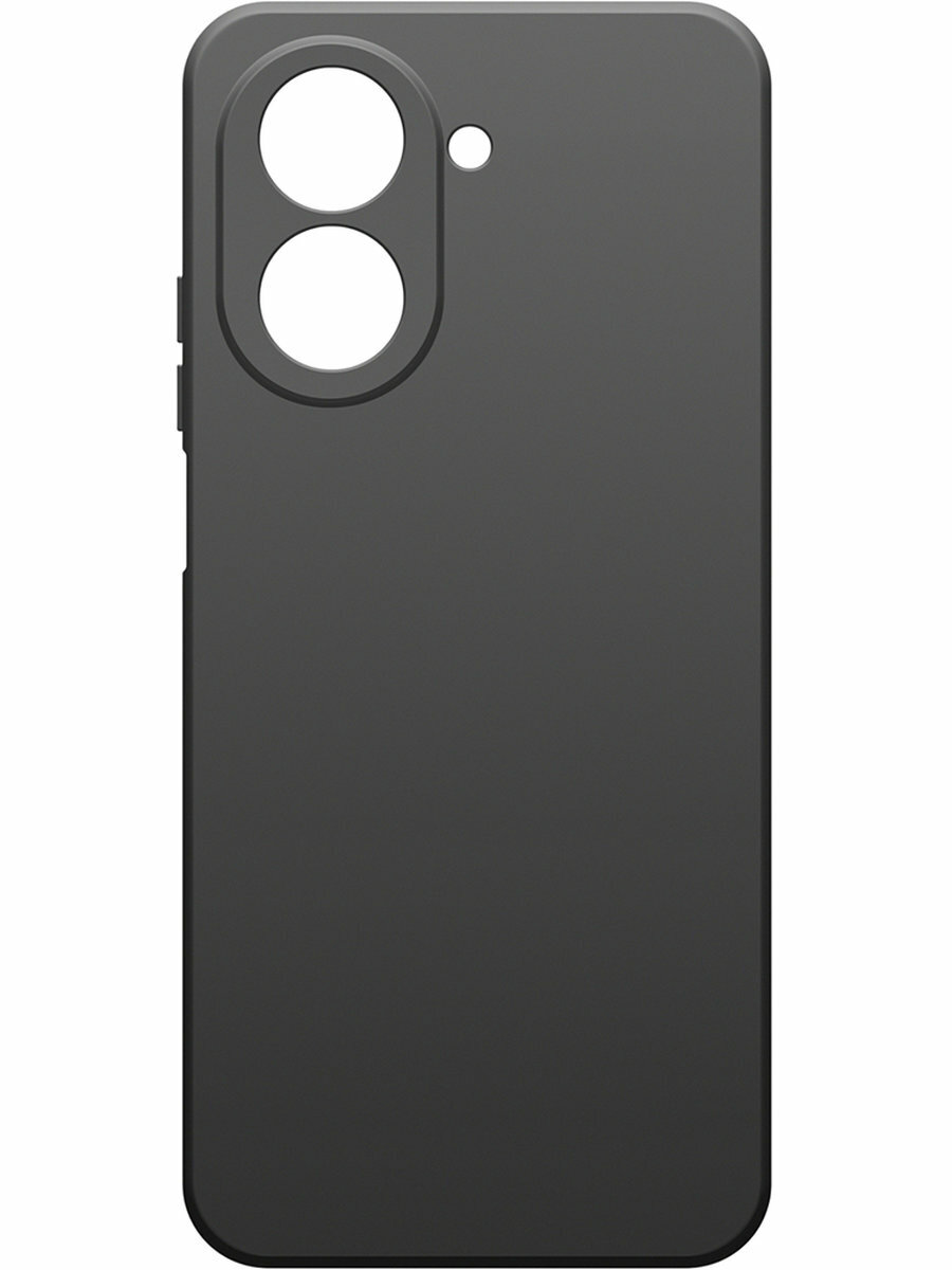 Клип-кейс BoraSCO Silicone для Xiaomi REDMI A5/POCO C71 Чёрный