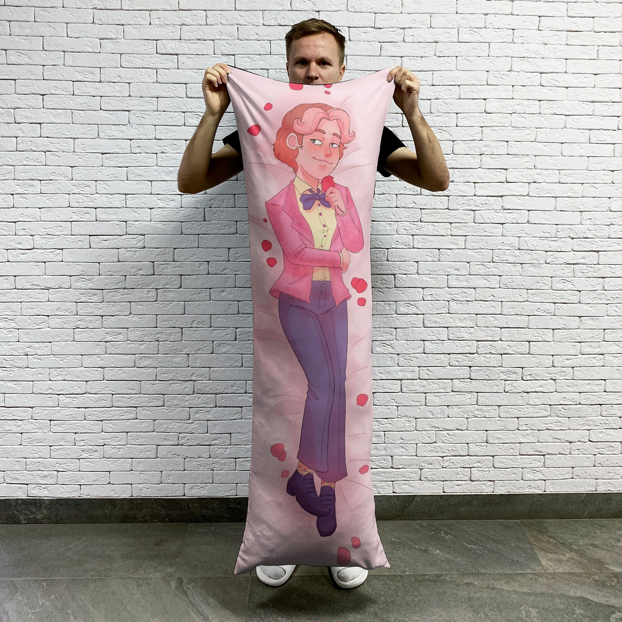 Подушка дакимакура 13 карт Ромео и Мим 50x150 см